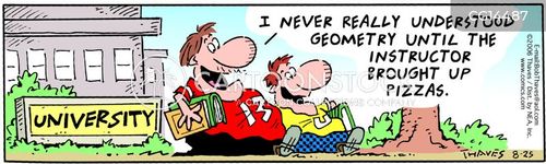 Geometry Cartoons and Comics - funny pictures from CartoonStock