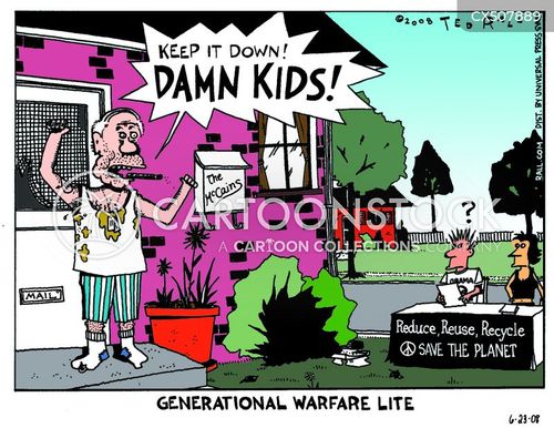 Generational Cartoons and Comics - funny pictures from CartoonStock