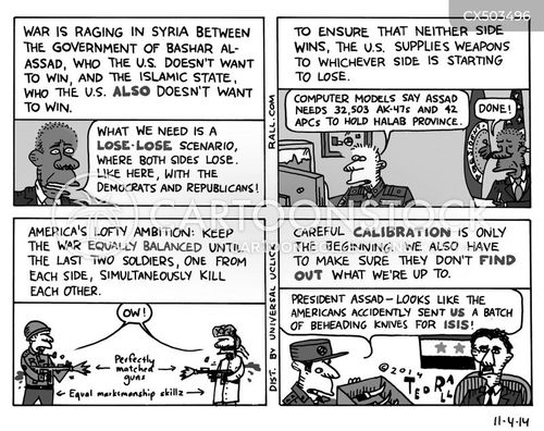 Bashar Cartoons and Comics - funny pictures from CartoonStock