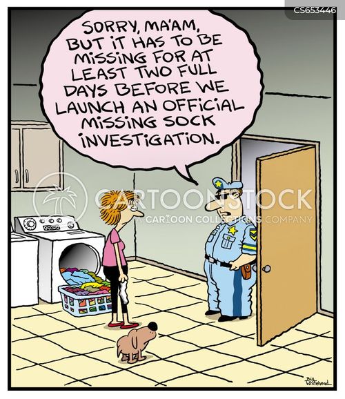 Missing Sock Cartoons and Comics - funny pictures from CartoonStock