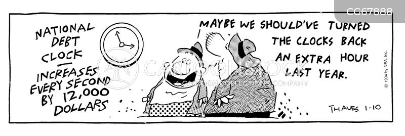 Budget Cartoons and Comics - funny pictures from CartoonStock