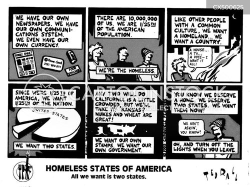 Homeless States Of America Cartoons and Comics - funny pictures from ...