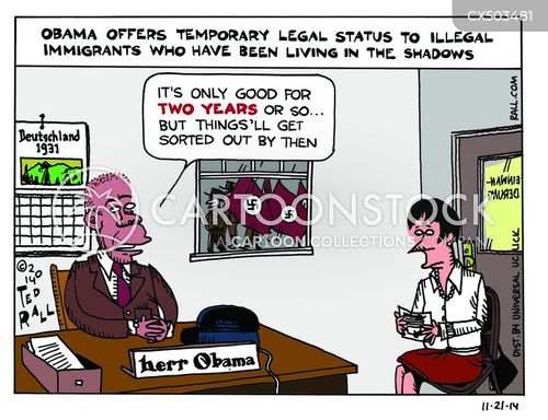 Undocumented Workers Cartoons and Comics - funny pictures from CartoonStock