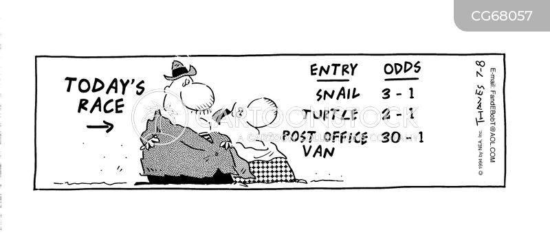 Racetrack Cartoons and Comics - funny pictures from CartoonStock