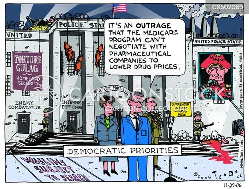 Democratic Payback Cartoons and Comics - funny pictures from CartoonStock