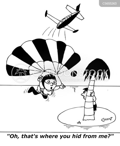 Island Hideout Cartoons and Comics - funny pictures from CartoonStock
