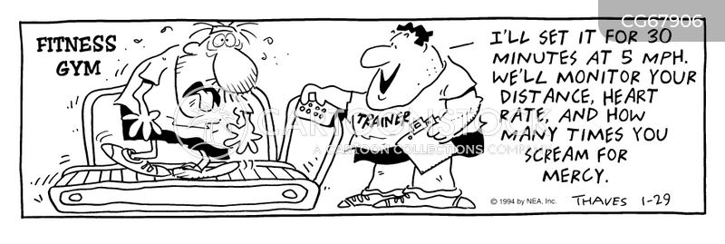 Workout Cartoons and Comics - funny pictures from CartoonStock