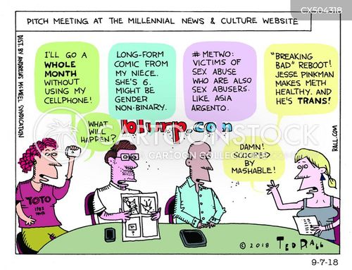 Non-binary Cartoons and Comics - funny pictures from CartoonStock