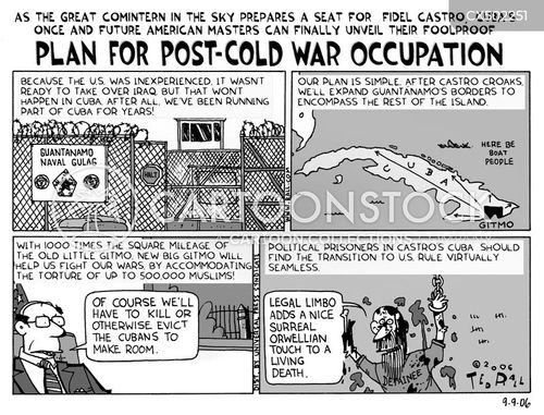 Enemy Combattants Cartoons and Comics - funny pictures from CartoonStock