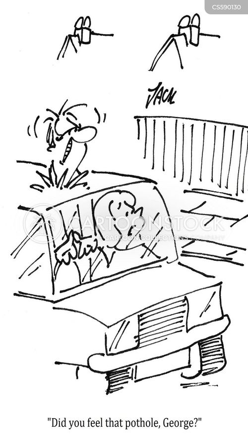 Roadway Cartoons and Comics - funny pictures from CartoonStock