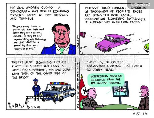 Biometric Scanning Cartoons and Comics - funny pictures from CartoonStock