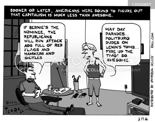 Red-baiting Cartoons and Comics - funny pictures from CartoonStock