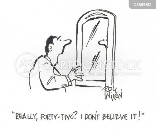 Aging Signs Cartoons and Comics - funny pictures from CartoonStock