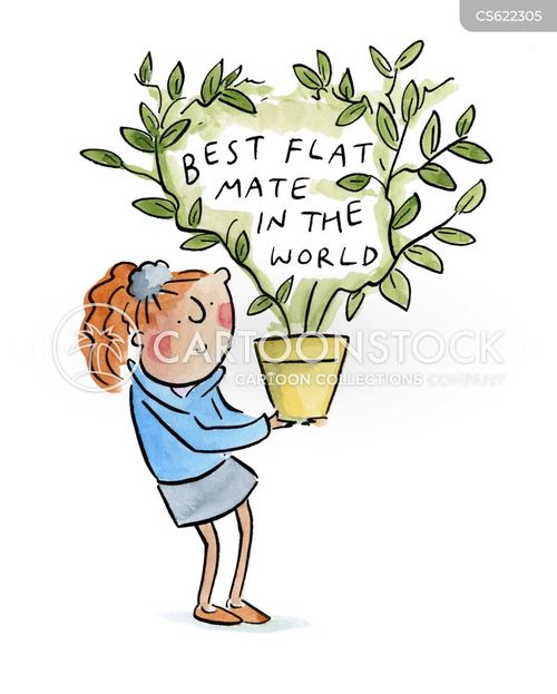 Houseplant Cartoons and Comics - funny pictures from CartoonStock