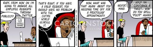 Employee Requests Cartoons and Comics - funny pictures from CartoonStock