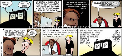 Thrilling Plot Cartoons and Comics - funny pictures from CartoonStock