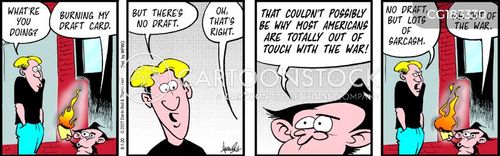 Draft Card Cartoons and Comics - funny pictures from CartoonStock