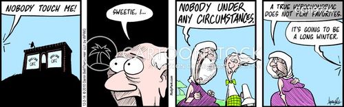 No-touch Cartoons and Comics - funny pictures from CartoonStock