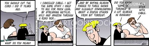 Cable Box Cartoons and Comics - funny pictures from CartoonStock