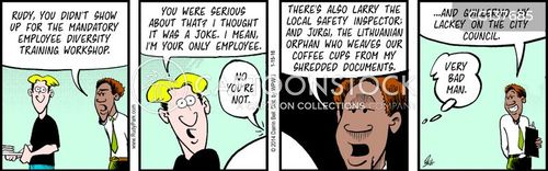 Diversity Training Cartoons and Comics - funny pictures from CartoonStock