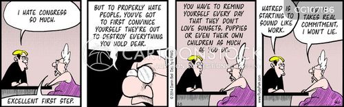 Hate People Cartoons and Comics - funny pictures from CartoonStock