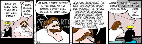 Thinking About The Past Cartoons and Comics - funny pictures from ...