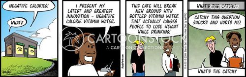 Calorie-free Cartoons and Comics - funny pictures from CartoonStock