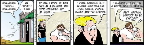 Dark Confessions Cartoons and Comics - funny pictures from CartoonStock