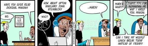 Supervisor Employee Cartoons and Comics - funny pictures from CartoonStock