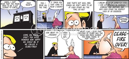 Nonviolent Resolution Cartoons and Comics - funny pictures from ...