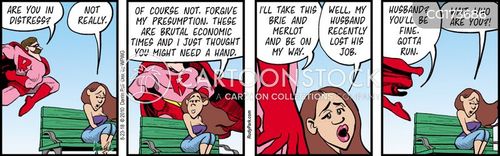 Superhero Pick Up Cartoons and Comics - funny pictures from CartoonStock