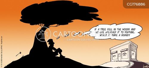 If A Tree Falls In The Forest Cartoons and Comics - funny pictures from ...