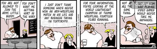 Lightweights Cartoons and Comics - funny pictures from CartoonStock