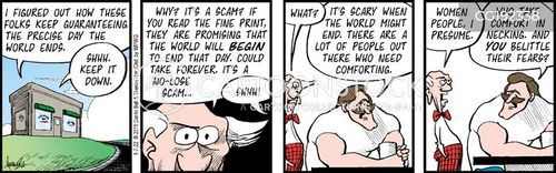 Apocalyptic Omen Cartoons and Comics - funny pictures from CartoonStock