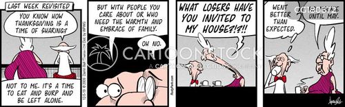 Invited Over Cartoons and Comics - funny pictures from CartoonStock