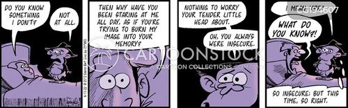 Insecure Cartoons and Comics - funny pictures from CartoonStock