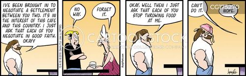 Conciliator Cartoons and Comics - funny pictures from CartoonStock