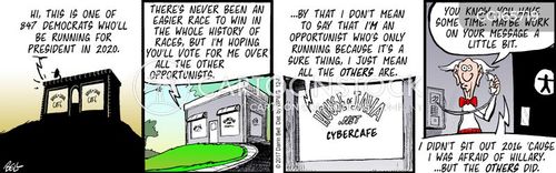 Winning Votes Cartoons and Comics - funny pictures from CartoonStock