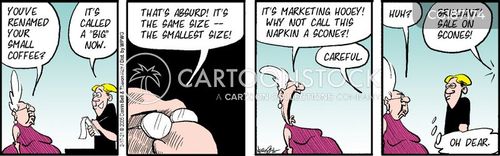 Seafood Mislabeling Cartoons and Comics - funny pictures from CartoonStock