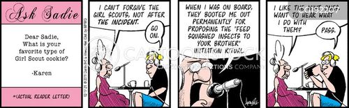 Permanently Eating Cartoons and Comics - funny pictures from CartoonStock