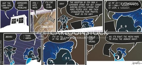 Exaggeration Cartoons and Comics - funny pictures from CartoonStock