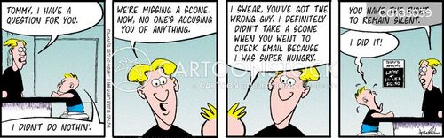 Accuse Cartoons and Comics - funny pictures from CartoonStock