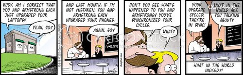 Device Synchronization Cartoons and Comics - funny pictures from ...