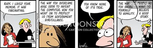Objective Narration Cartoons and Comics - funny pictures from CartoonStock