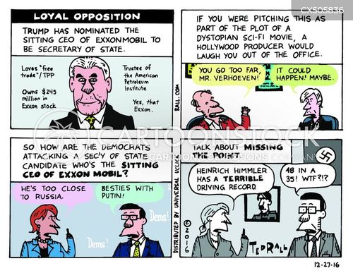 Exxon Cartoons and Comics - funny pictures from CartoonStock