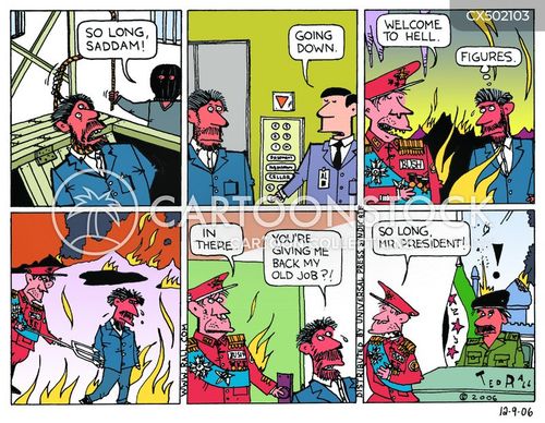 Immaculate Execution Cartoons and Comics - funny pictures from CartoonStock