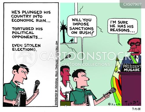 Zimbabwe Cartoons and Comics - funny pictures from CartoonStock