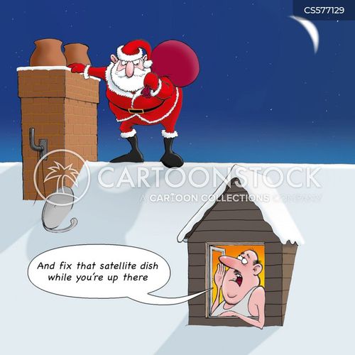 Magic Of Christmas Cartoons and Comics - funny pictures from CartoonStock