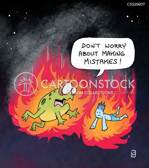 Mistake Making Cartoons and Comics - funny pictures from CartoonStock