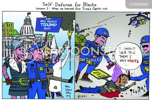 Racial Inequality Cartoons and Comics - funny pictures from CartoonStock